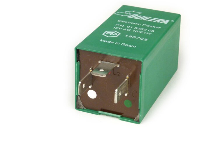 Gasolina-Moto - 3-Pin-Blinkrelais - PIAGGIO - 6-12V, 10-21W AC - Vespa ...